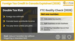 Foreign Tax Credit In Canada (2026 Guide For Taxpayers)